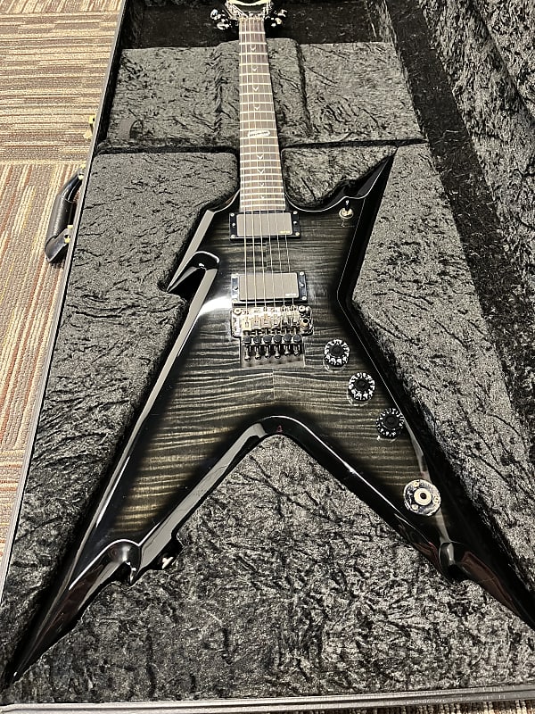 Dean DCR custom run Razorback 1 of 100 2011 - Trans black | Reverb