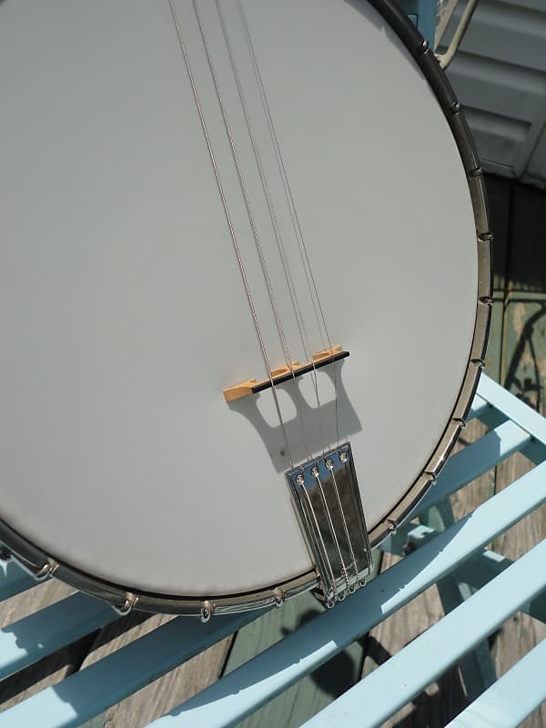 Bacon Peerless Tenor Banjo (1924) with OHSC | Reverb