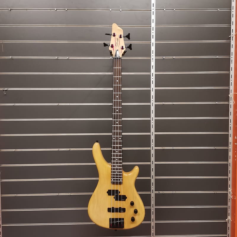 Stagg BC-300 Electric Bass Natural | Reverb