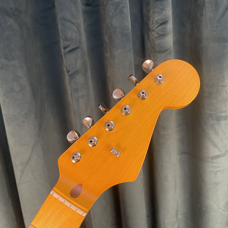 Allparts Licensed by Fender Maple Strat neck soft V shape | Reverb