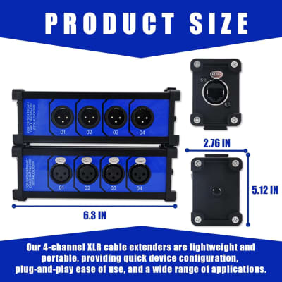 Ethercon Cable Multi Extender for Stage Lighting and | Reverb