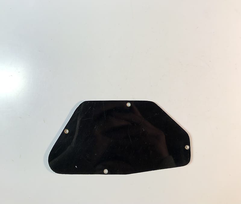 Vintage 2-Ply Back Plate Cover - Black | Reverb