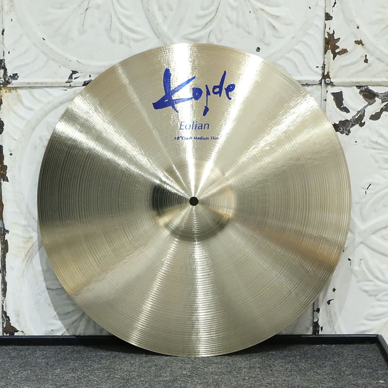 Koide Eolian Medium Thin Crash Cymbal 18in (1354g) | Reverb