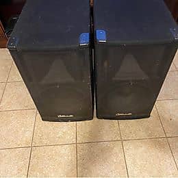 Pair of Electro Voice EV 15" Eliminator Speakers | Reverb