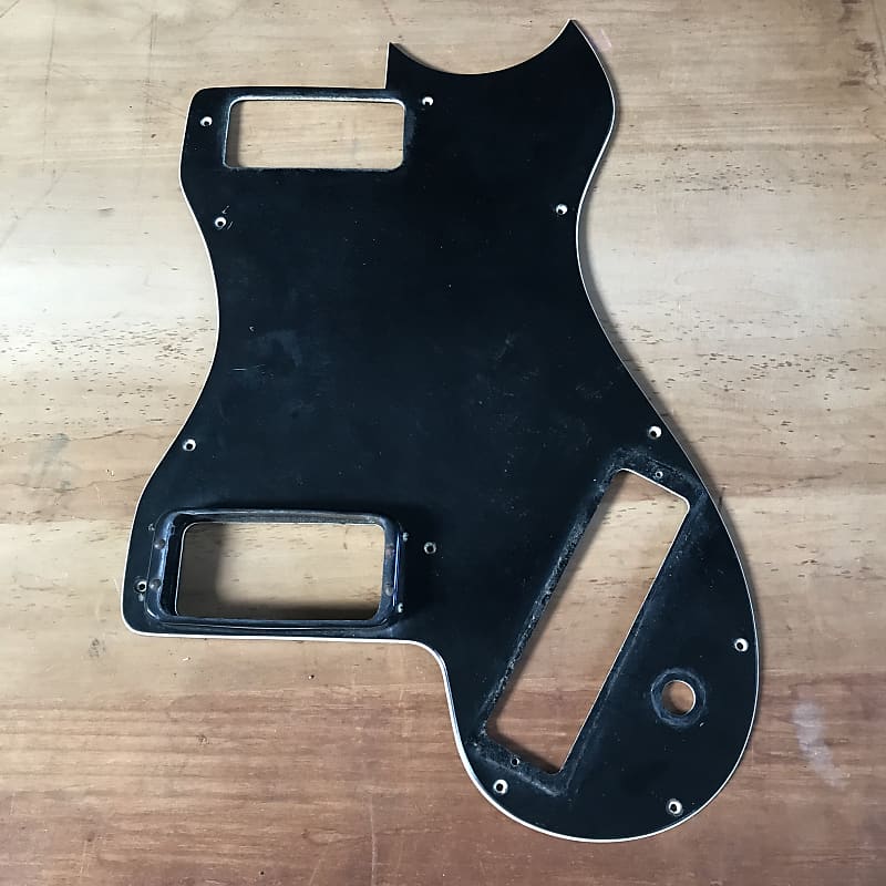 Hofner pickguard 182 bass 60s black | Reverb