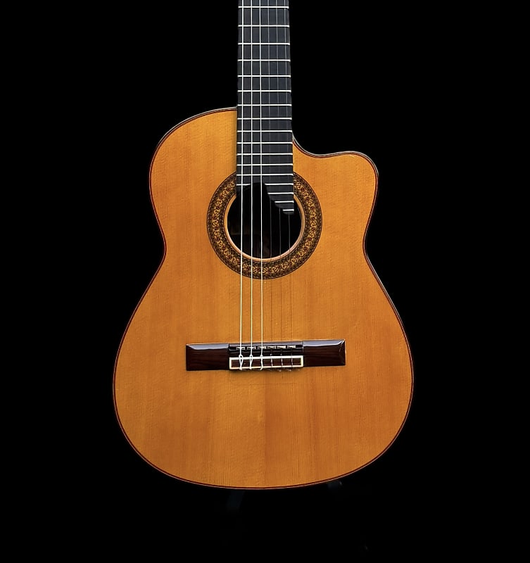 2000 Francisco Navarro SP/IN Requinto with RMC Pickup | Reverb