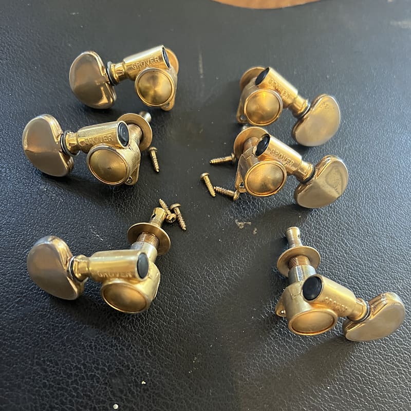 Grover Rotomatic Tuners 1964 - Gold | Reverb