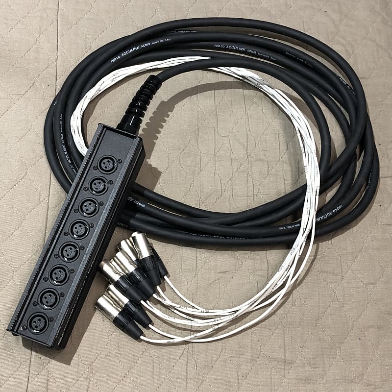 ProCo SMAST0800FBM25 Stagemaster/8 Channel XLRF to XLRM Drop | Reverb