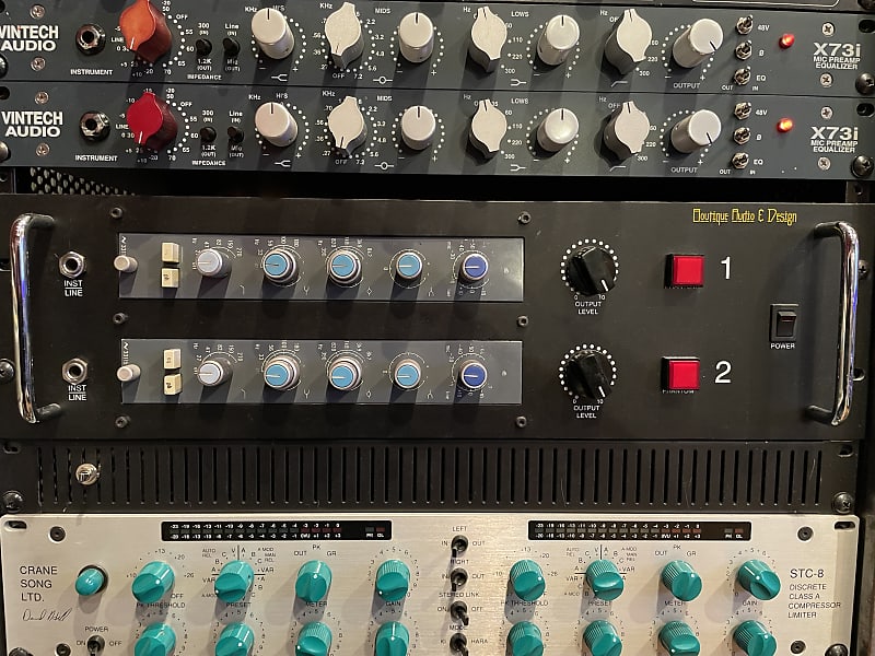 Neve 33115 Preamp Pair Racked | Reverb