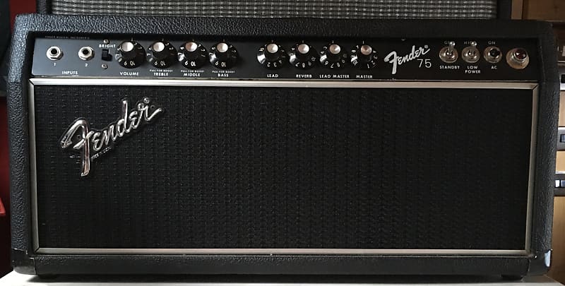 Fender Fender 75/15watt 1980/82 hand wired head 1980/82 | Reverb