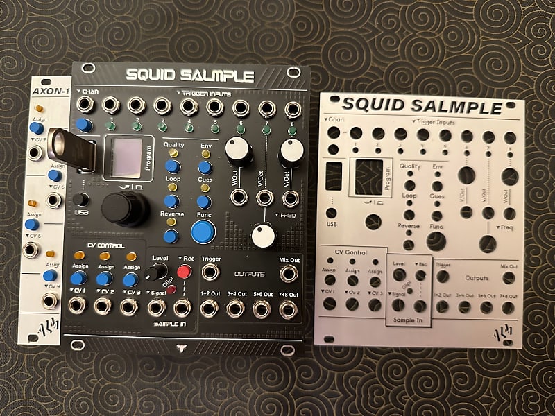 ALM Busy Circuits Squid Salmple + Axon-1 Expander + Black | Reverb