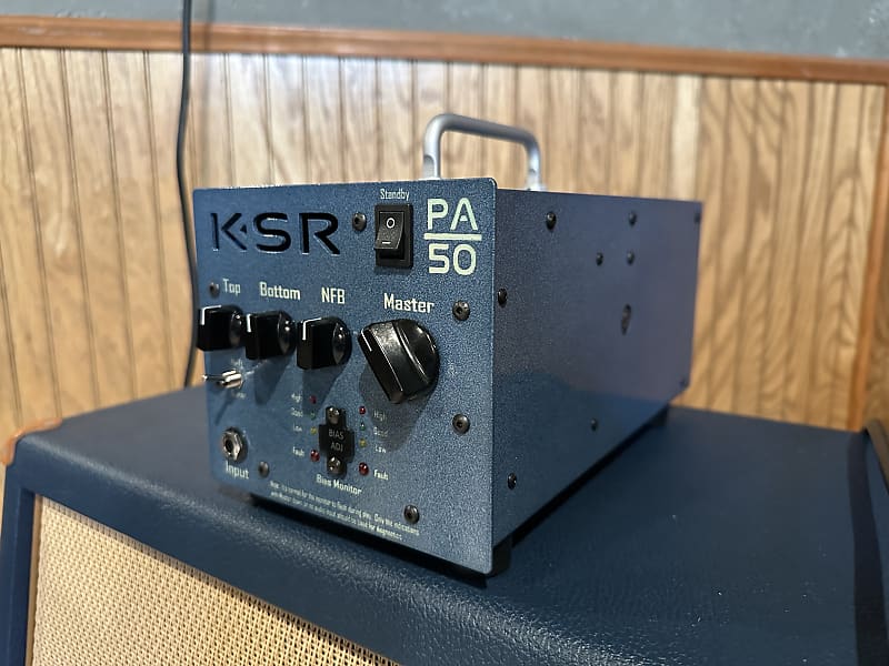 KSR Amplification PA50 2022 - Blue granite | Reverb