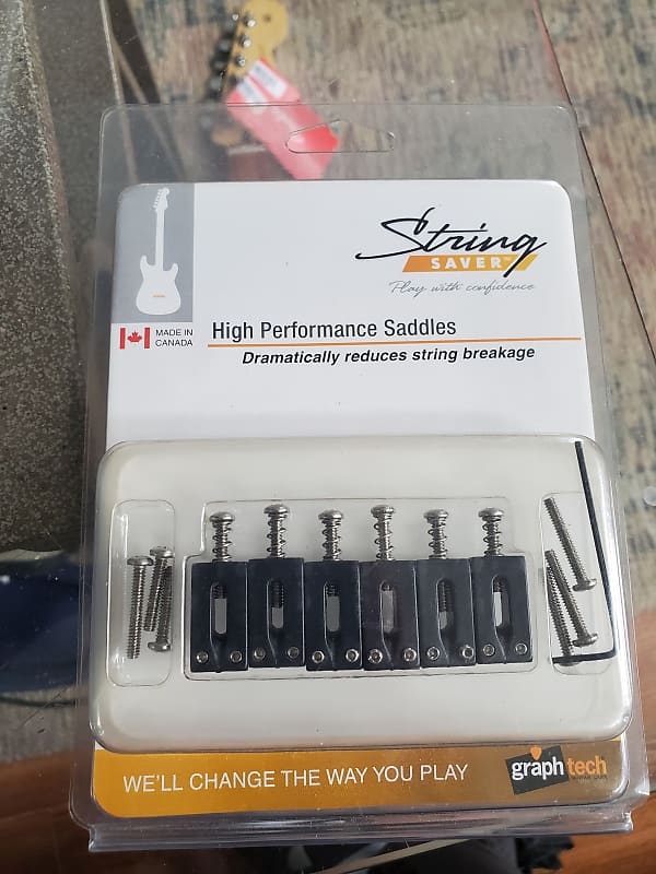 Graph Tech String Saver New - Black | Reverb