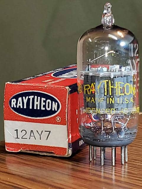 12AY7 Raytheon NOS/NIB MaxiPreamp2/TV-7 tested | Reverb