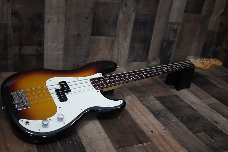 Squier by Fender Precision Body + Jazz Bass Neck Partscaster | Reverb
