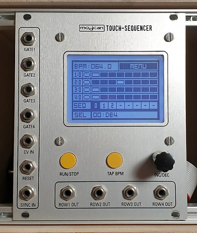 Modcan Touch Sequencer Touchsequencer | Reverb