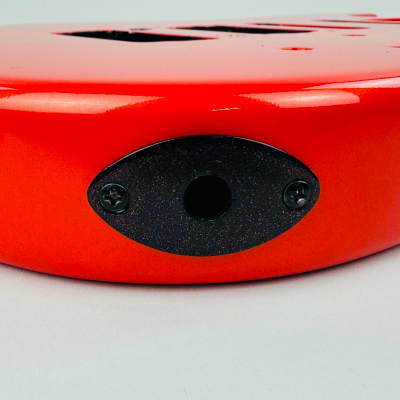 Charvel IMC Model 3 Body, MIJ, 1987 - Tangerine Metallic | Reverb