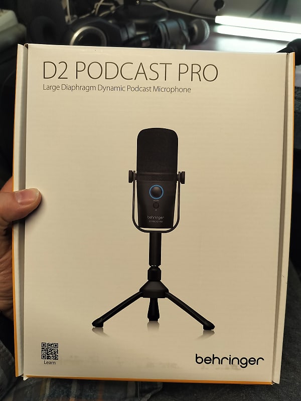 Behringer D2 Podcast Pro 2024 - black | Reverb
