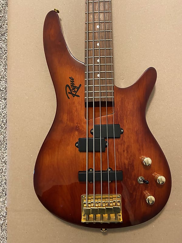 Rogue LX200 5-String Bass - Wood burst | Reverb