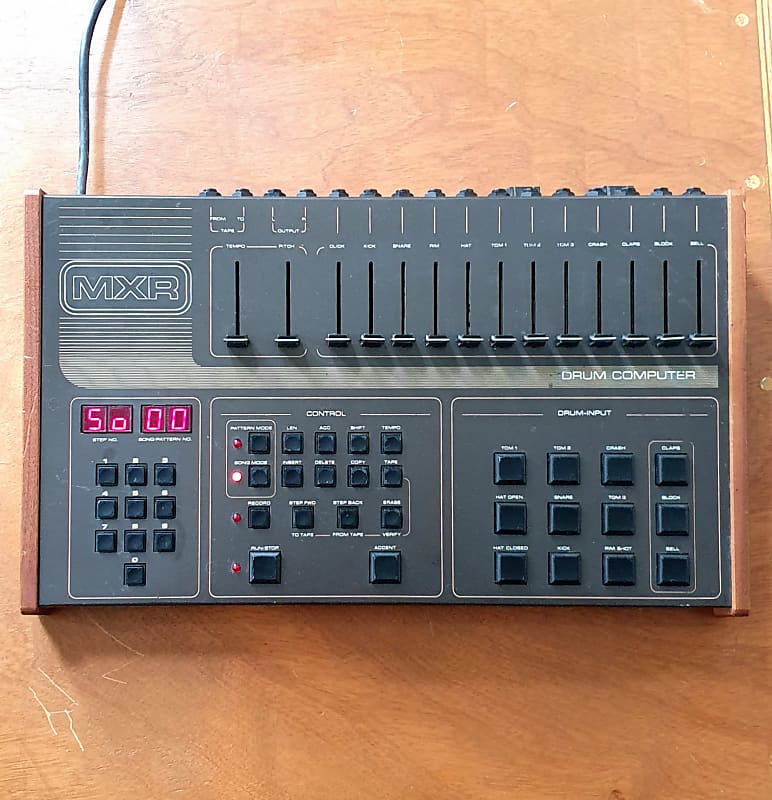 MXR 185 Drum Computer Mxr 185 80s | Reverb