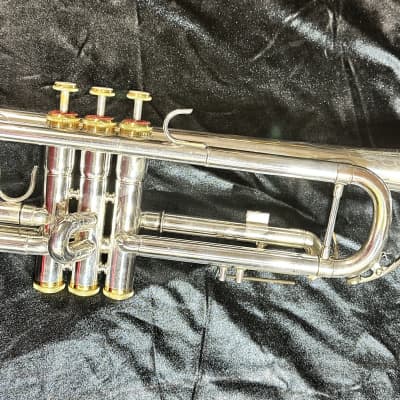 F. Schmidt 54s silver 4 valve piccolo trumpet Bb/A great | Reverb
