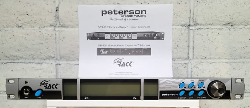 Peterson VS-R StroboRack Virtual Strobe Rack Tuner w/manual | Reverb