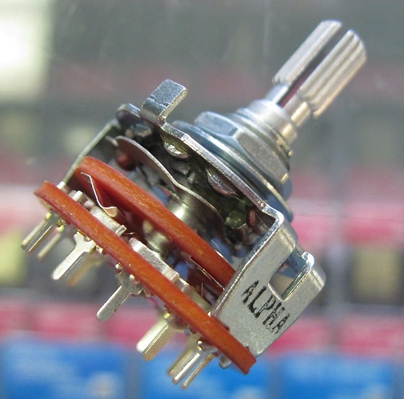 Fender 3-way Rotary Pickup Selector Switch 4P3C 0073793000 | Reverb