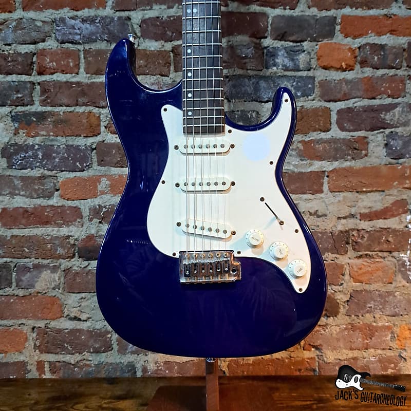 Samick Greg Bennett Malibu Electric Guitar (2000s - Blue) | Reverb