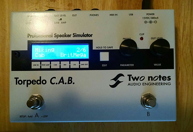 Two Notes Audio Engineering Torpedo C.A.B. | Reverb