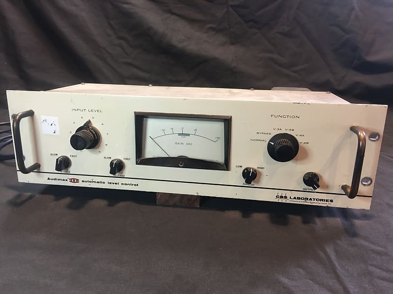 Vintage CBS Laboratories Audimax II RZ Vari-Mu Compressor | Reverb