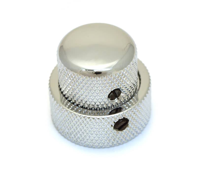 MK-0137-010 Chrome Concentric Stacked Knob for '62 Jazz Bass | Reverb