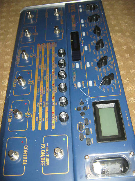 Vox Tonelab SE Tube Multi-FX Pedal W Telefunken 12 AX7 | Reverb