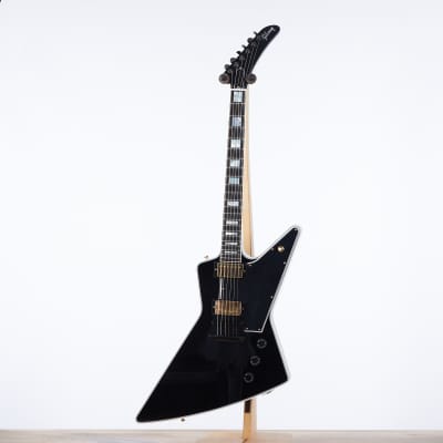 Gibson Explorer Custom, Ebony | Custom Shop Modified | Reverb