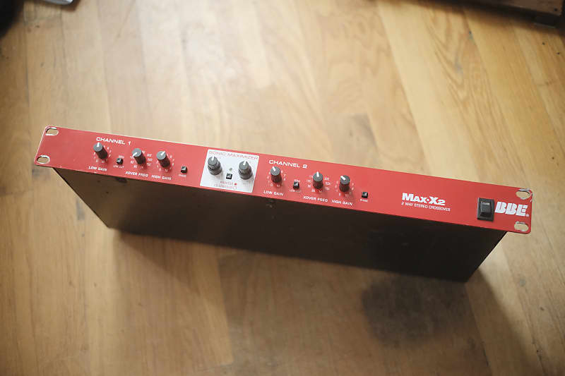 BBE Max-X2 2010s - 2 Way Stereo Crossover | Reverb