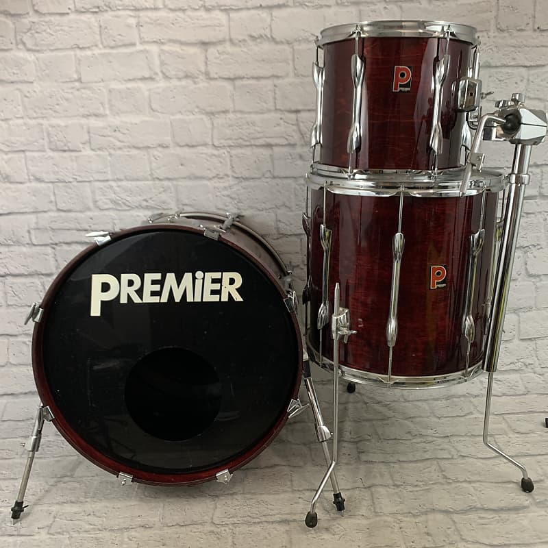 1990s Premier XPK 3PC 12/16/22 - Rosewood Lacquer | Reverb