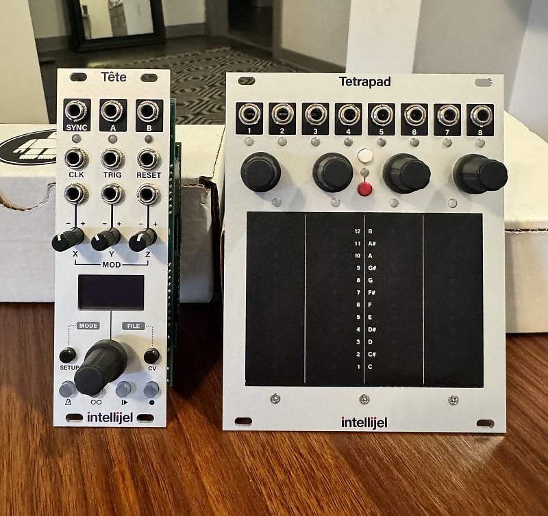 Intellijel Tetrapad + Tete Expander 2020s - Silver | Reverb