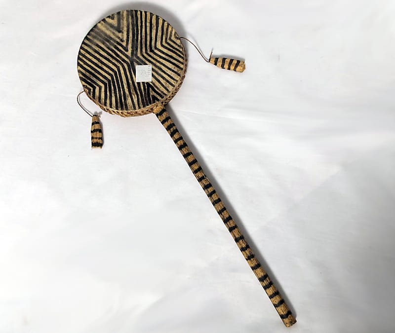 Tic Tac Hand Drums, Spin or Monkey Drum - Made In Kenya | Reverb