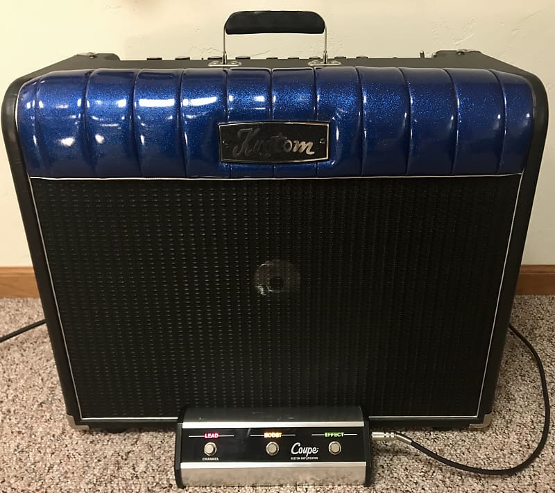 Kustom 36 Coupe 2007? Blue Tuck and Roll | Reverb