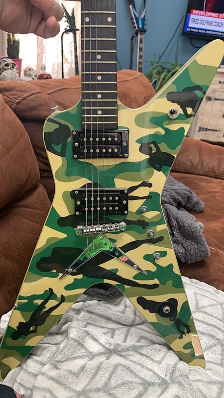 Washburn Dime 332 Jenna flage guitar | Reverb