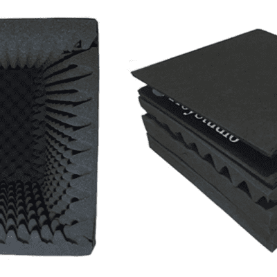 Acoustic Foam Sound Isolation Recording Shield Box Microphone | Reverb