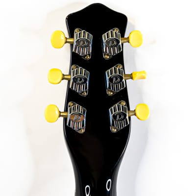 Danelectro DC-59 Black w/ Jeff Senn DRB2 Upgraded Bridge, | Reverb UK