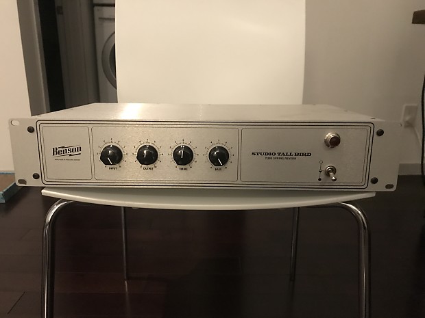 Benson Studio Tall Bird Tube Spring Reverb 2017 silver | Reverb UK
