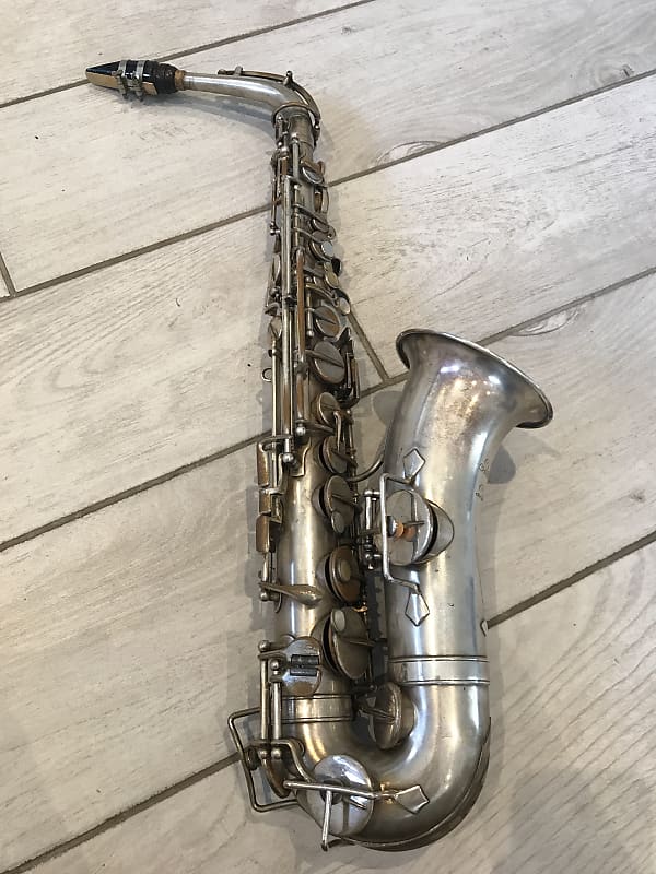 Parisian Alto Saxophone 1920s with case | Reverb UK