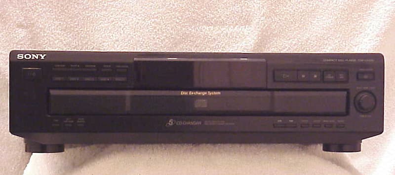 Sony CDP-CE235 - 5 Disc CD Changer with Digital Output and | Reverb