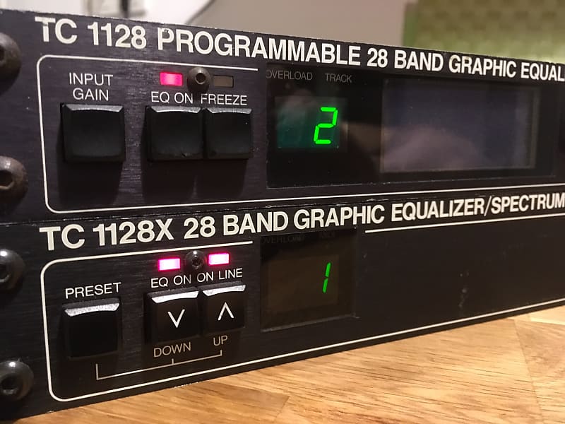TC Electronic 1128 - mastering level analog EQ with MIDI | Reverb