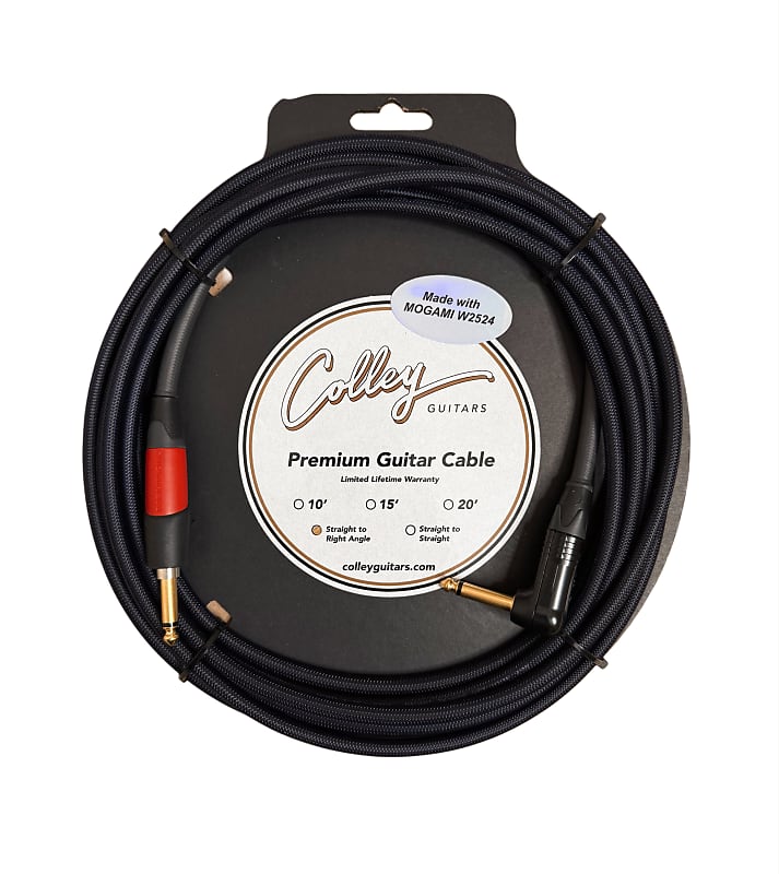 10ft - Mogami, Neutrik Silent Plug Cable, Black Purple - Made | Reverb