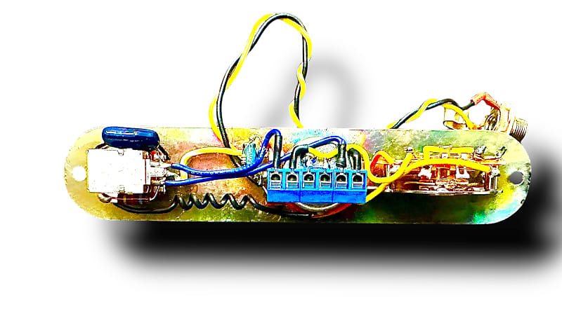 ☆Reverse☆ Solderless Tele HH Wiring Harness Coil Split, 3 way | Reverb