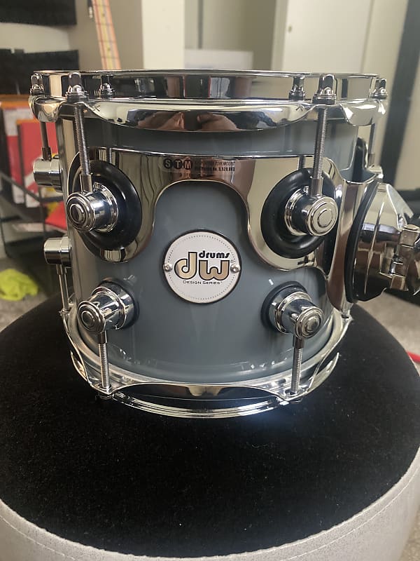 DW Design 2023 - Steel grey 8 inch tom | Reverb