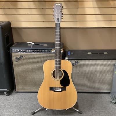 Sigma DM-12-5 12 String, Natural, Made In Japan | Reverb