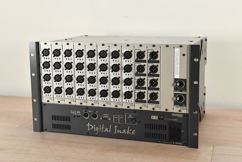 Roland S-4000S-3208 32x8 Digital Snake Modular Stage Unit | Reverb